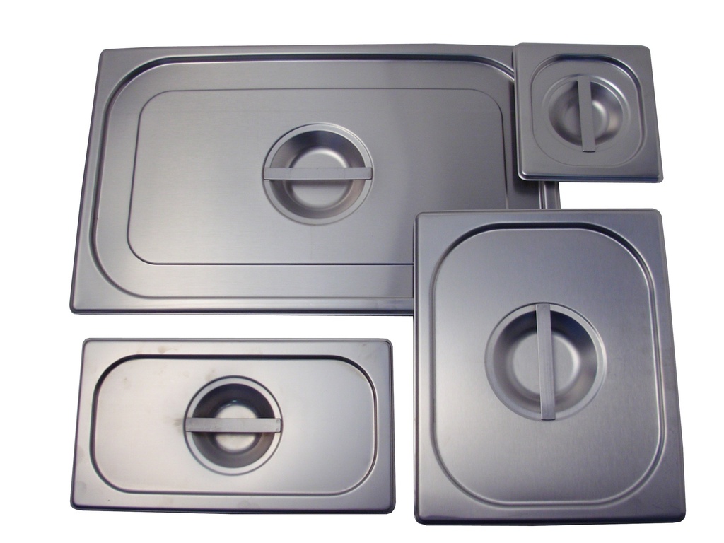Insert Lid Quarter (265x162mm) Stainless Steel | Crockery Centre