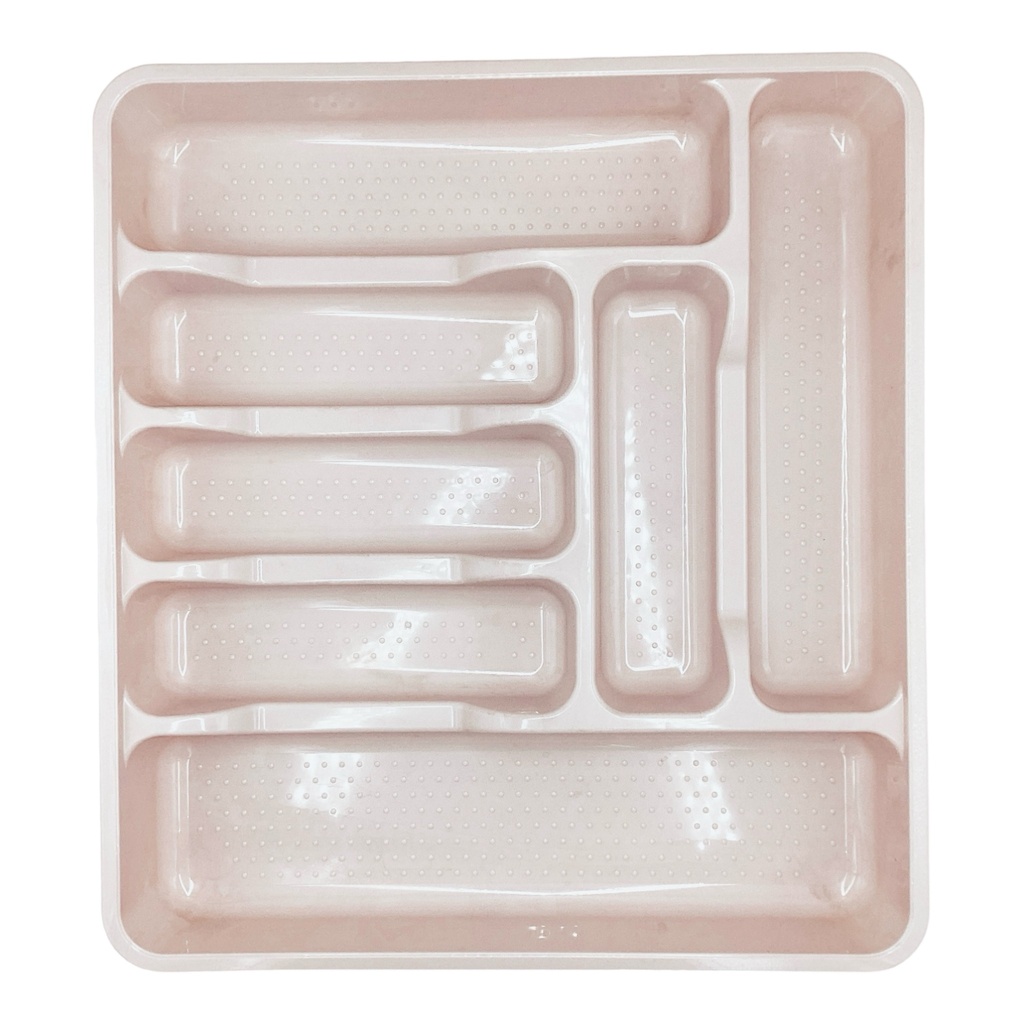 Cutlery Tray 7 Compartment 42.3X38.5X4.7Cm Colours Bpa Free Hobby Life ...